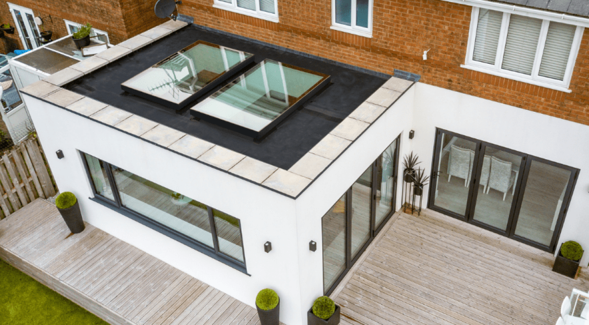 Flat Roof Extension | Flat Roof Extension Ideas | Modern Flat Roof
