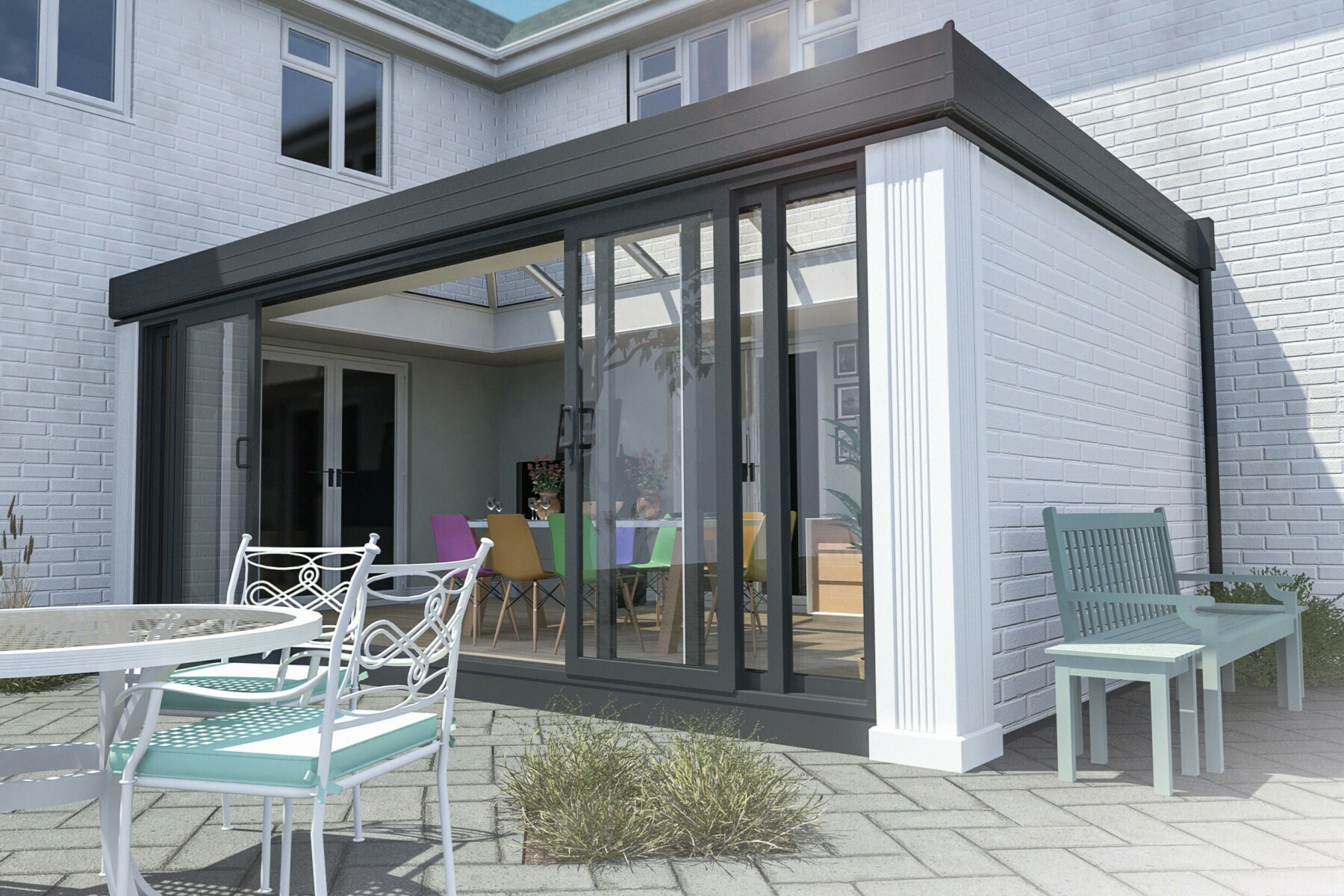 Sunroom Extension | Modern Sunroom Extension | Ultraframe Sunroom