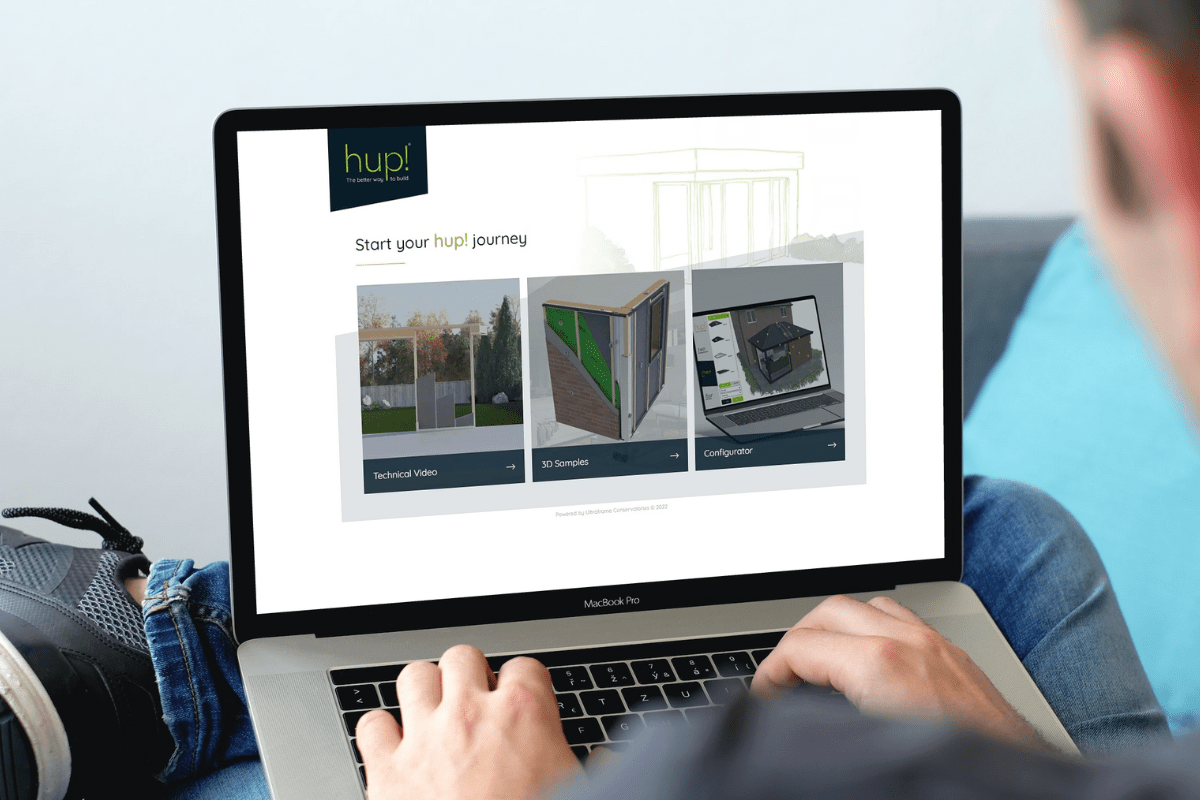 hup! sales & marketing toolbox | Ultraframe Trade