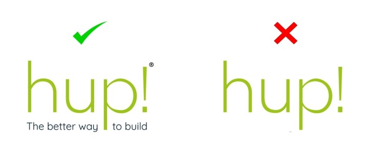 hup! brand guidelines | Ultraframe Trade