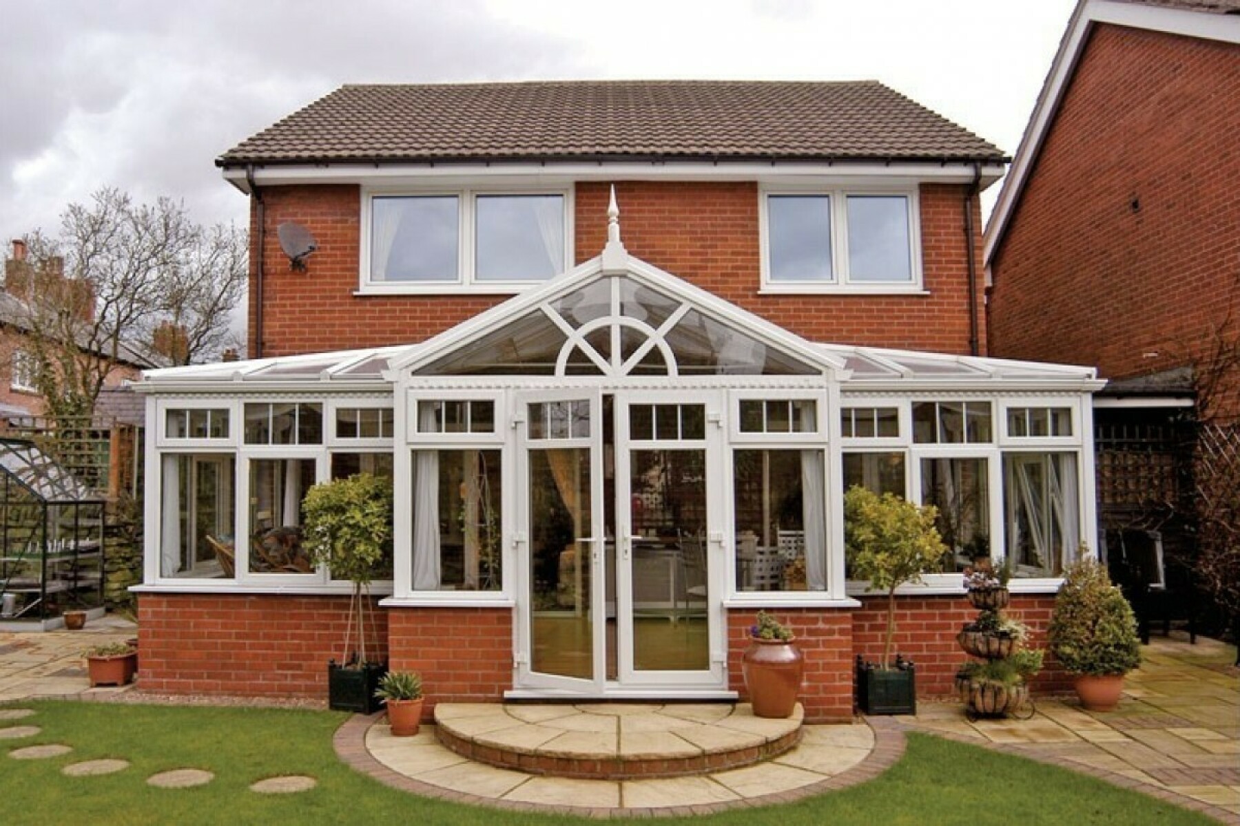 Glass Roof Extension | Pitched Glass Roof Extension | Ultraframe