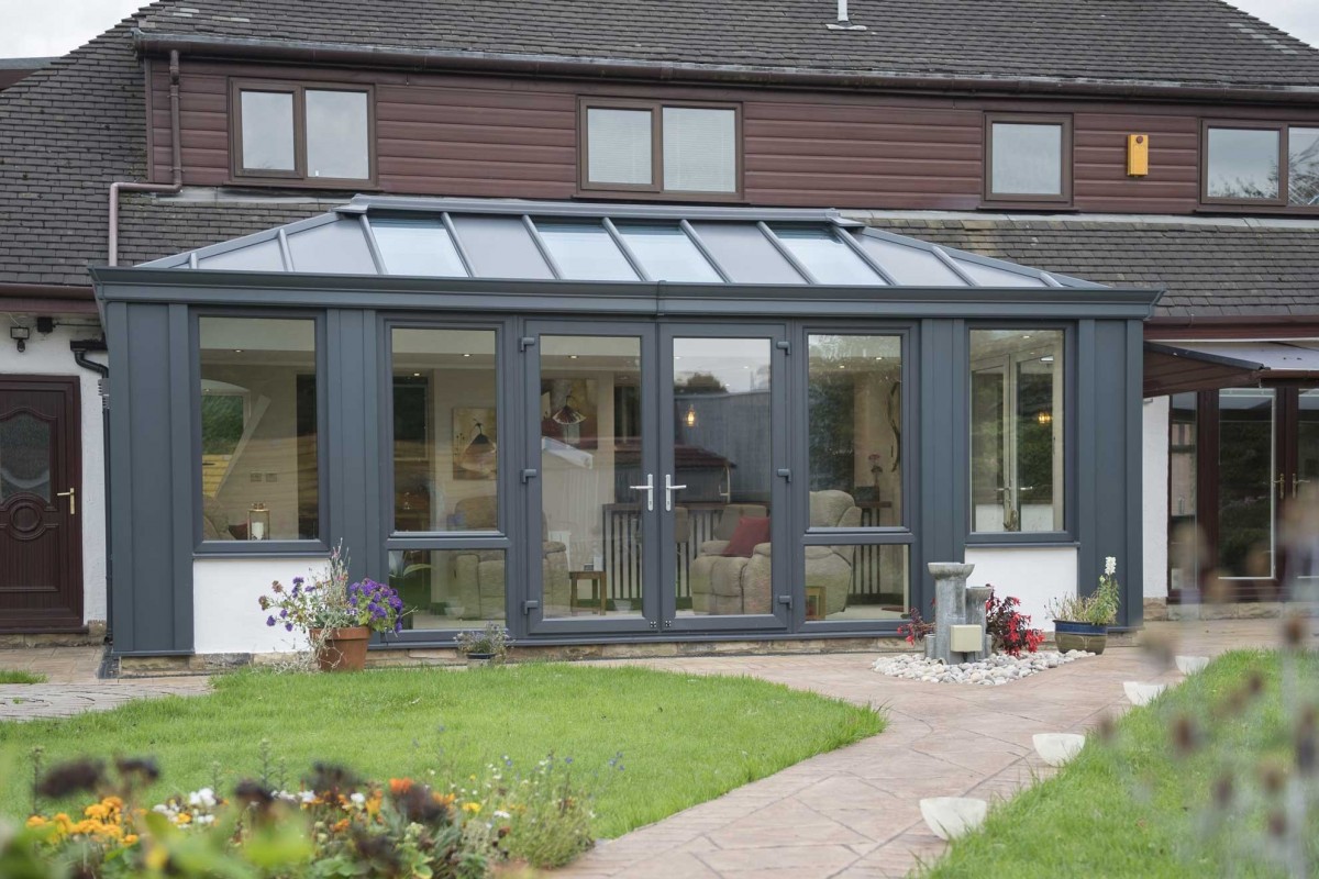 Glass Roof Extension | Pitched Glass Roof Extension | Ultraframe